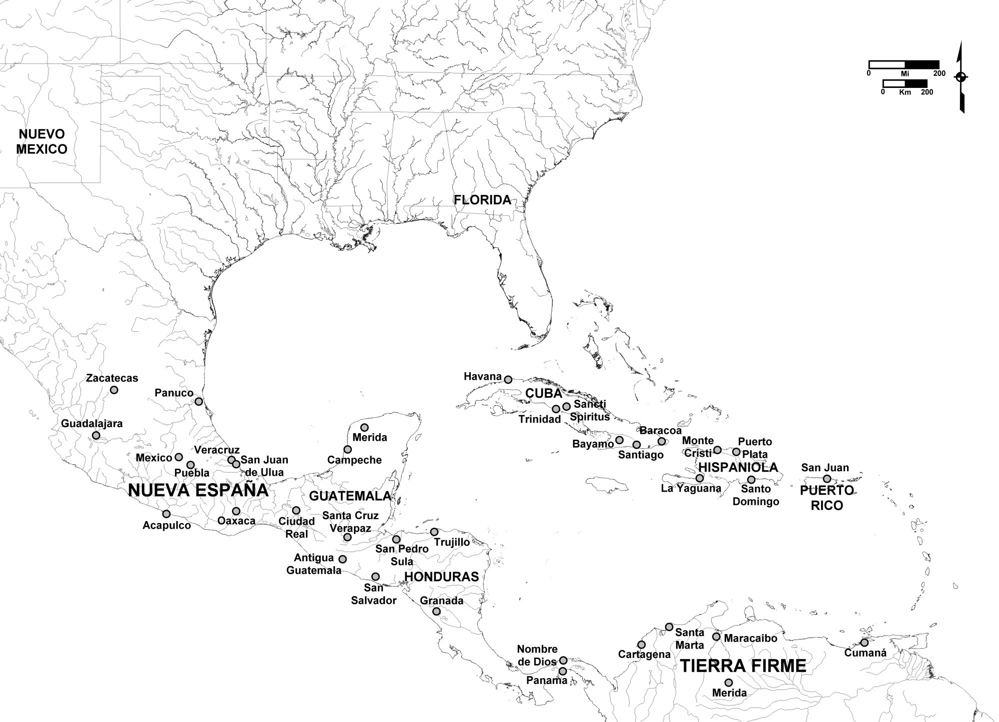 John Worth Faculty Homepage - Spanish Florida - Chronology - Settlement ...